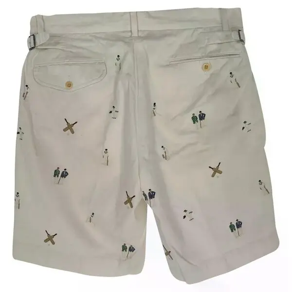 Ralph Lauren Embroidered Bradbury Shorts