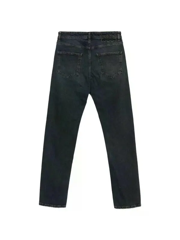 Iceberg Logo-plaque Straight-leg Jeans