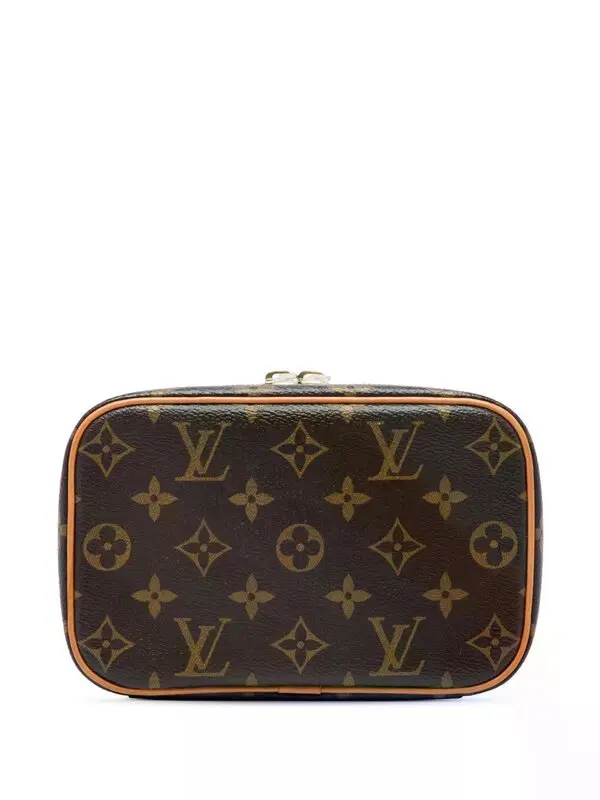 LOUIS VUITTON 2019 Monogram Nice Mini Case Vanity Bag