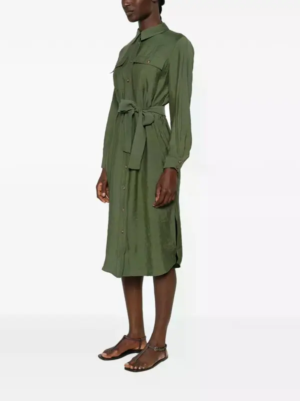 MAISON123 Button-up Midi Dress