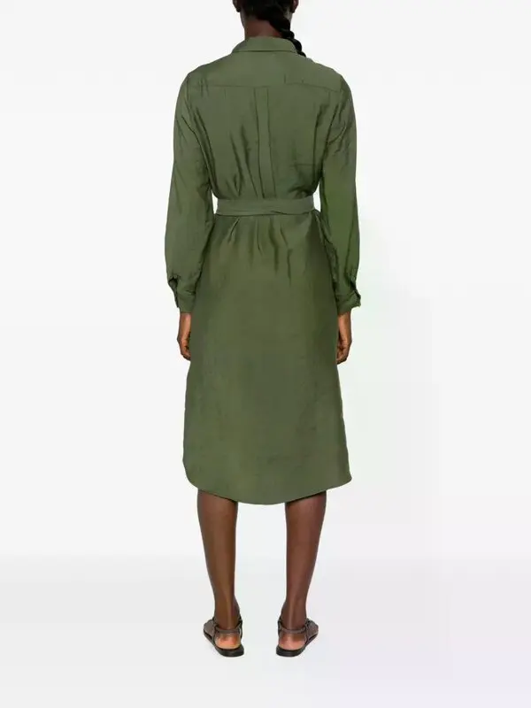 MAISON123 Button-up Midi Dress