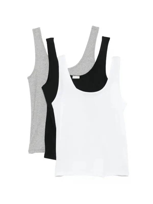 Calvin Klein Ribbed-knit Tank Tops