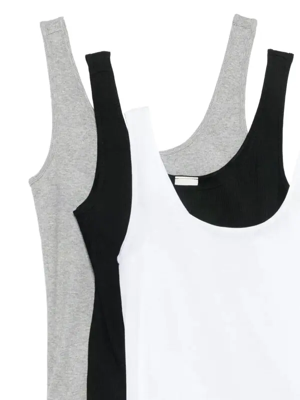 Calvin Klein Ribbed-knit Tank Tops