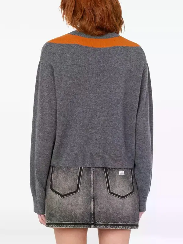 Moschino Inlaid Wool Sweater