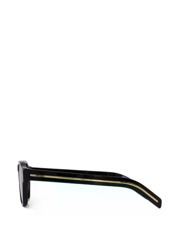 Prada Sunglasses With Iconic Metal Plaque