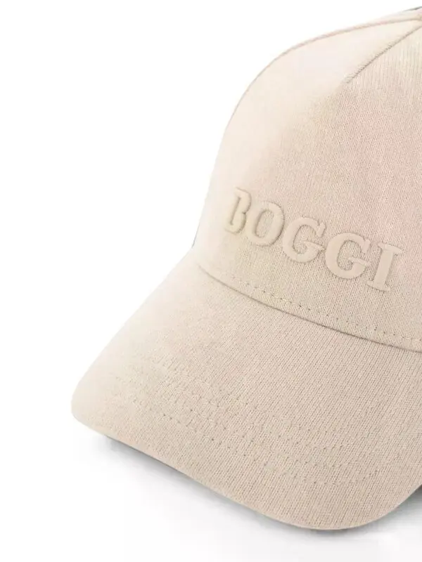 Boggi Milano Peaked Cap In Knitted Fabric