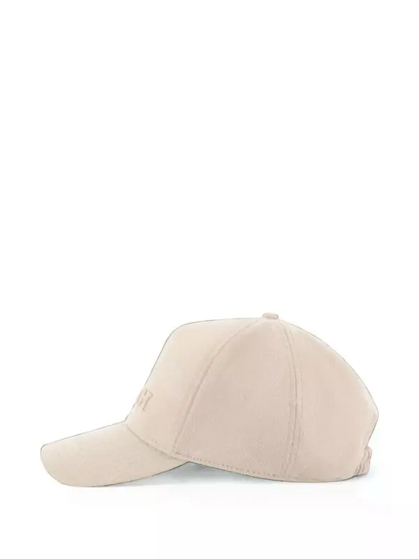 Boggi Milano Peaked Cap In Knitted Fabric - Neutrals