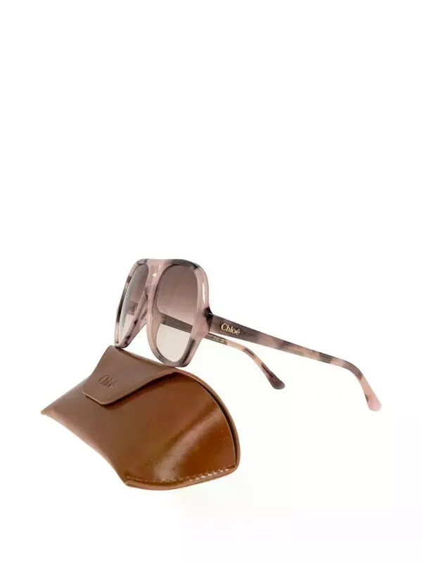 Chloé Salomé Pilot-frame Sunglasses
