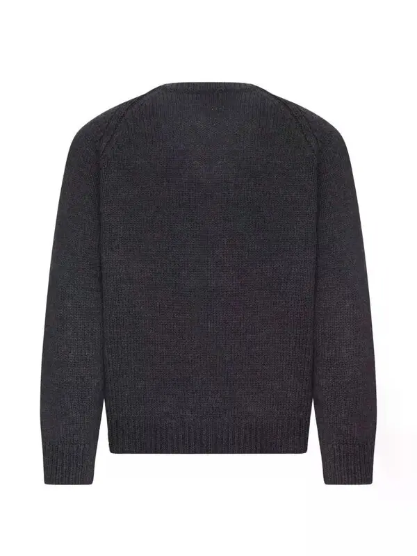 Our Legacy Shore Henley Raglan-sleeve Sweater
