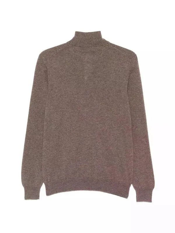Fedeli Button-fastening Long-sleeve Polo Shirt