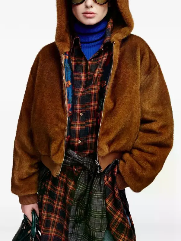 Essentiel Antwerp Kico Reversible Faux-fur Jacket