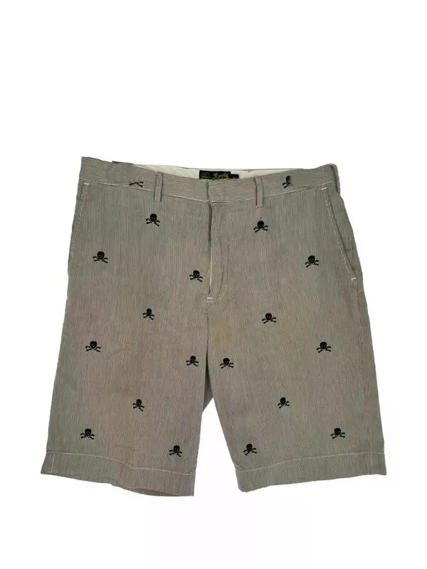 Ralph Lauren Skull Embroidered Shorts