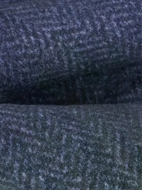 Boggi Milano Tie Herringbone-pattern In Wool-cashmere