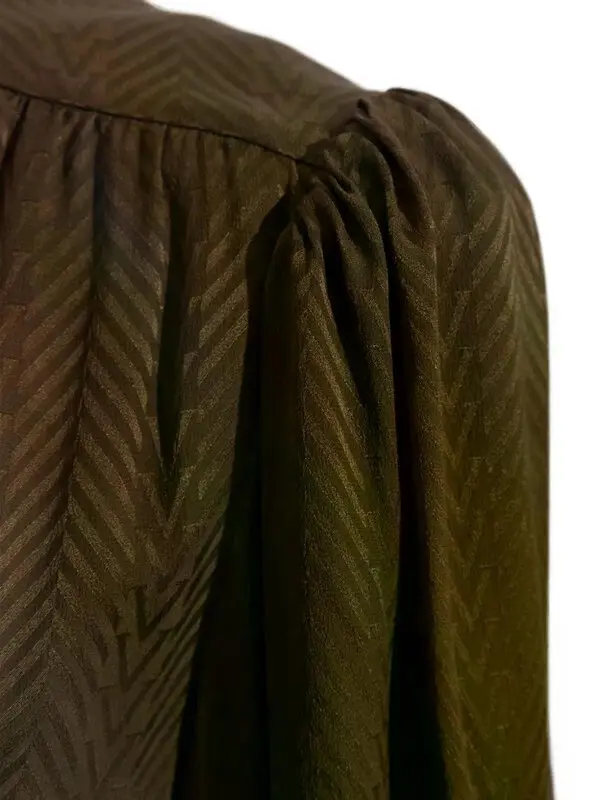 Valentino Garavani Belted Silk Dress
