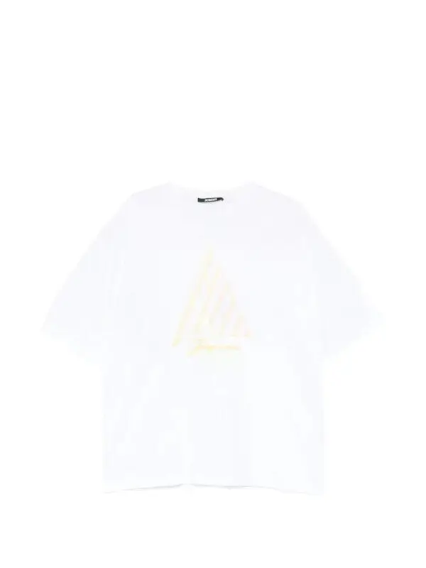 Jacquemus Le Voilier Embroidered T-shirt - White