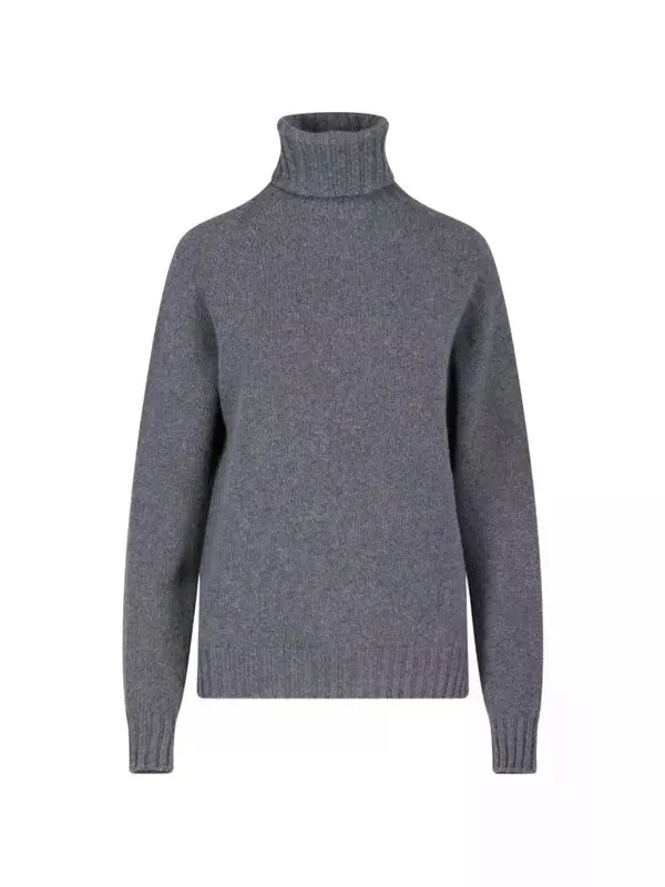 MA'RY'YA Roll-neck Raglan-sleeve Sweater