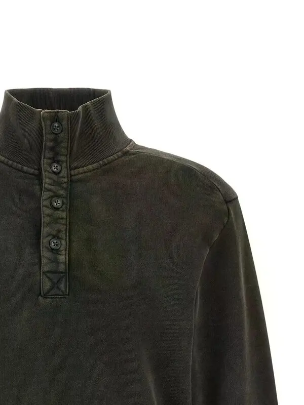 ENTIRE STUDIOS Button-placket Delavé Sweater