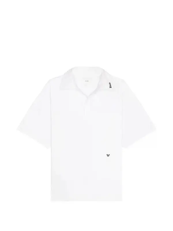Rhude Logo-embroidered Polo Shirt