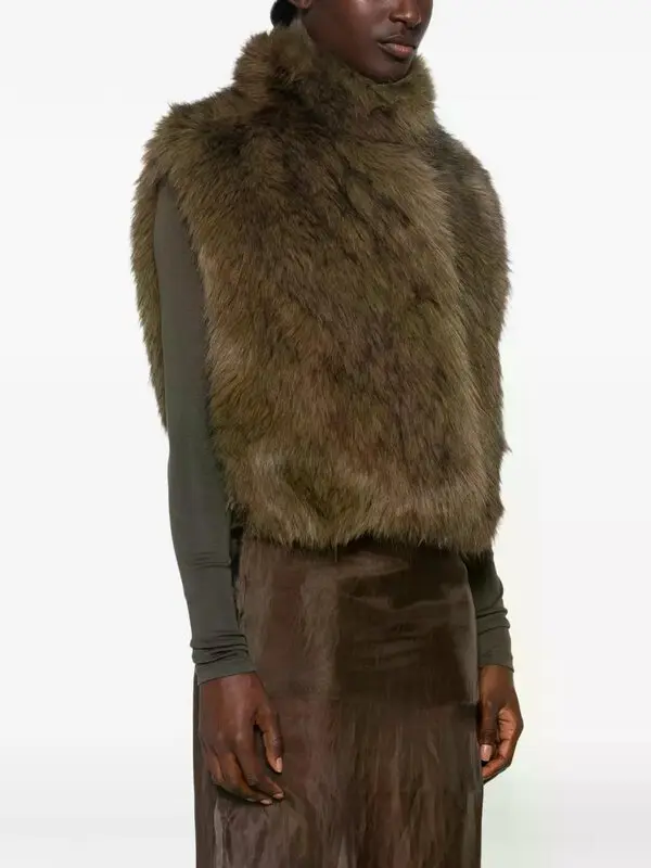 Patrizia Pepe Faux-fur Vest
