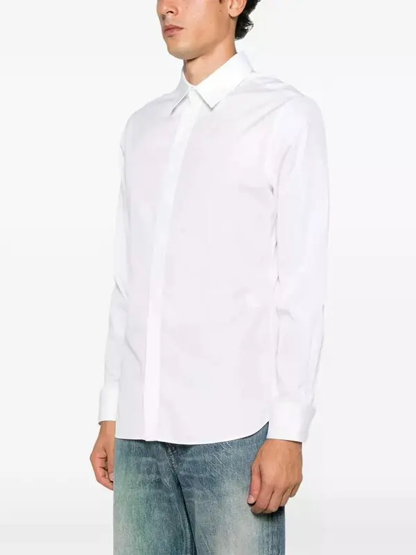 Loewe Concealed-placket Long-sleeve Shirt