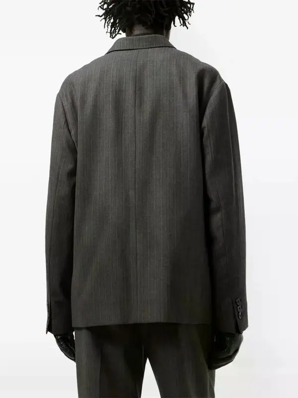 Our Legacy Double-breasted Striped Blazer