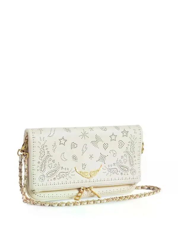 Zadig&Voltaire Rock Perforated-details Shoulder Bag