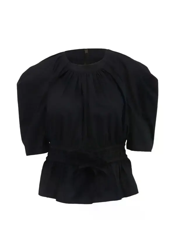 Ulla Johnson Puffed-sleeve Tie-waist Blouse