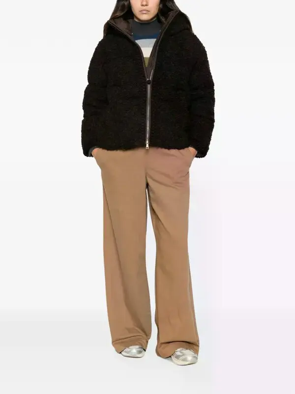 Moncler Quilted Shearling-effect Jacket