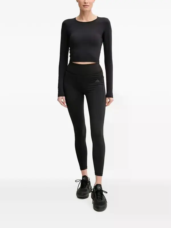 CASALL Long-sleeve Cropped Top