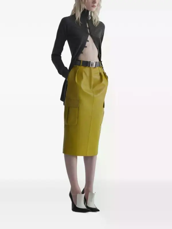 MUGLER Cashmere Open Cardigan