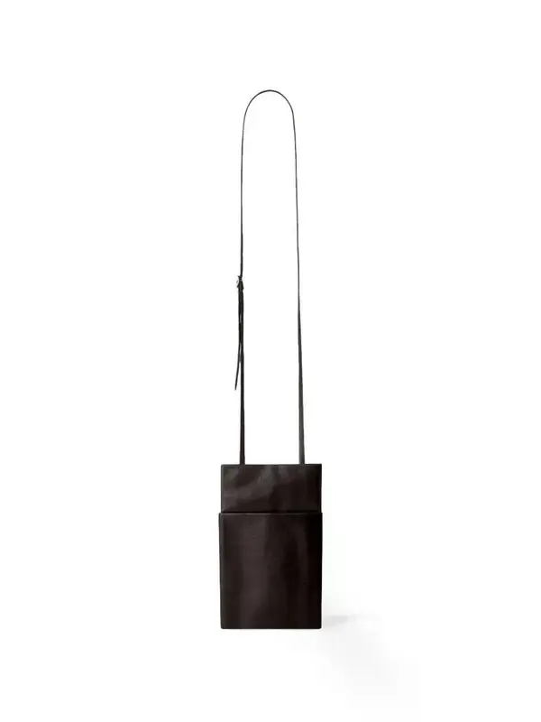 LEMAIRE Book Pouch In Grained Leather