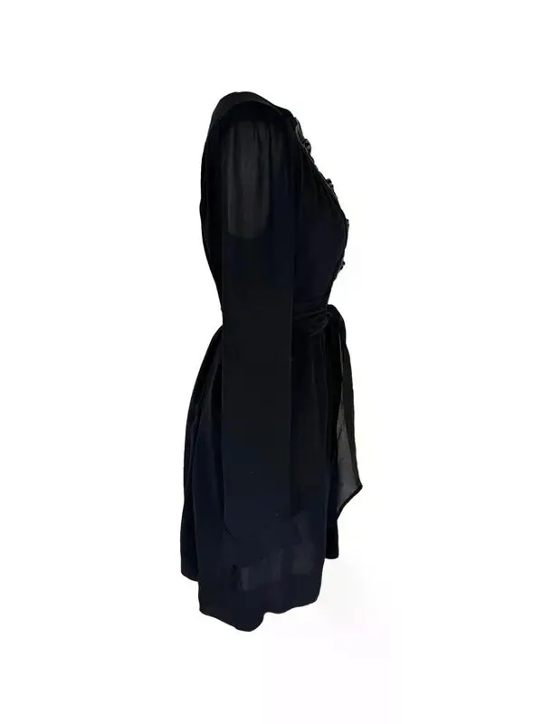 Stella McCartney Embroidered V-neck Dress