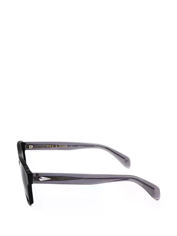 Rag & Bone Geometric-frame Sunglasses - Black