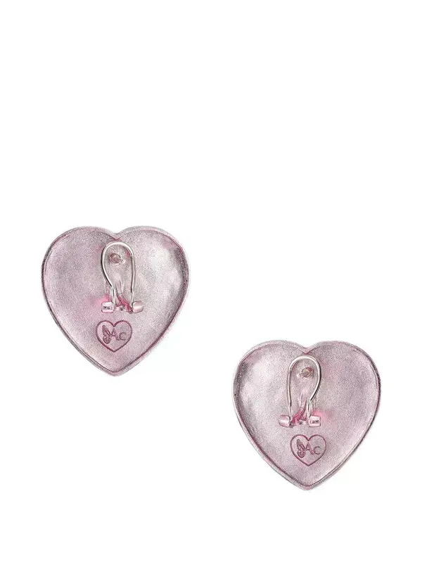 ANABELA CHAN Rose Heart Earrings