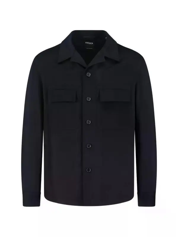 Zegna Alba Overshirt Oasi Cashmere Collection