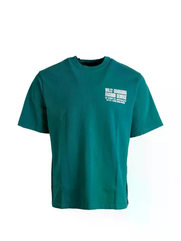 WILLY CHAVARRIA Logo-print Short-sleeve T-shirt