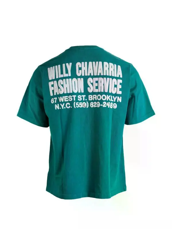 WILLY CHAVARRIA Logo-print Short-sleeve T-shirt