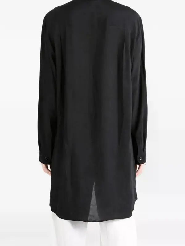 Y’s Patchwork Long-sleeve Shirt
