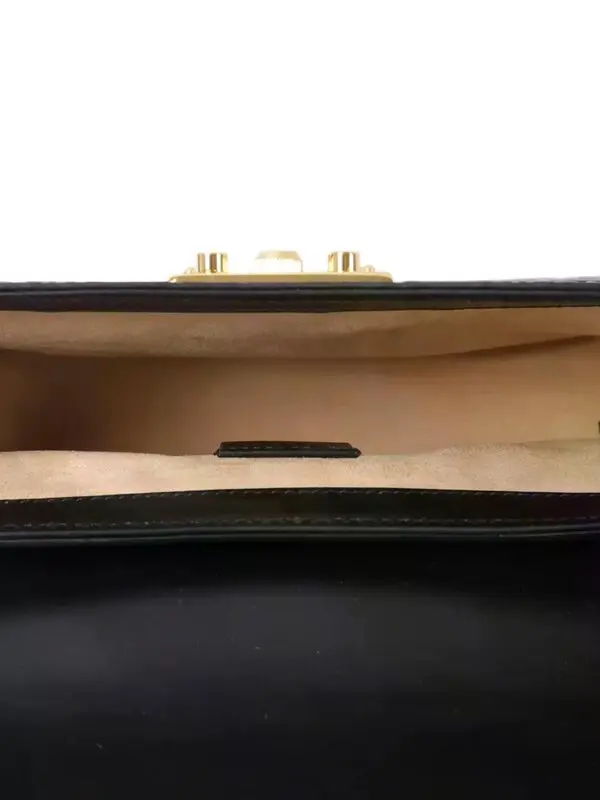 Gucci Gg Supreme Leather Shoulder Bag