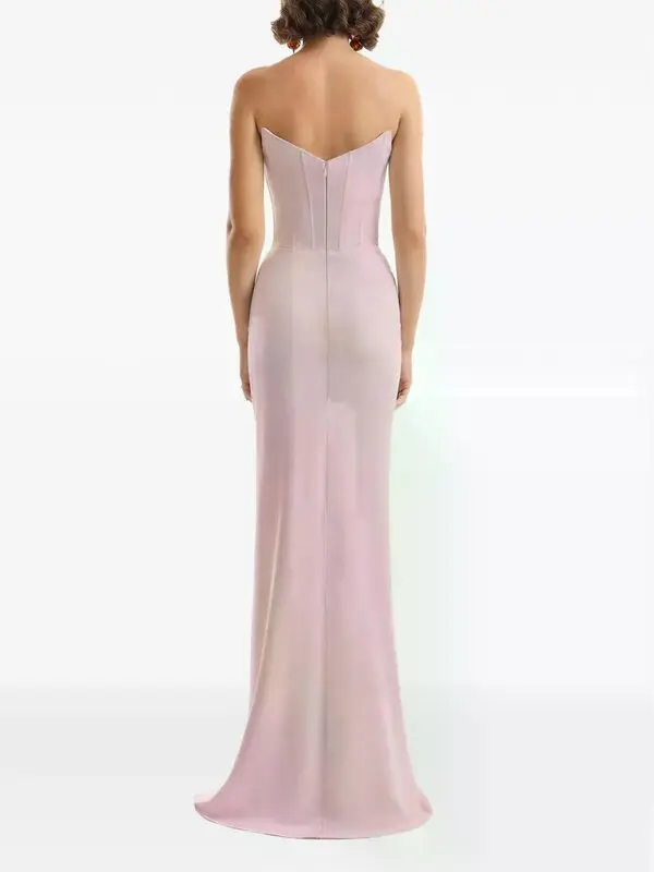 GEMY MAALOUF Strapless Corset Dress