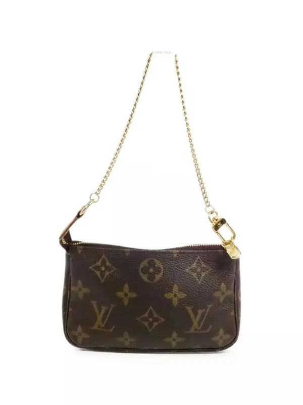LOUIS VUITTON Mini Pochette Accessoires Monogram Shoulder Bag