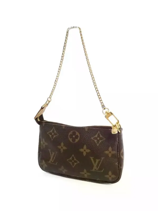 LOUIS VUITTON Mini Pochette Accessoires Monogram Shoulder Bag