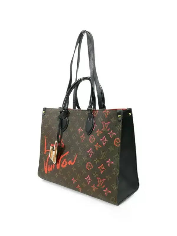 LOUIS VUITTON Mm Onthego Fall In Love Two-way Tote Bag