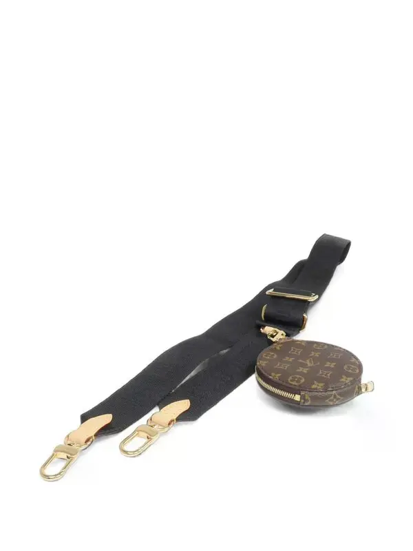 LOUIS VUITTON Bandouliere Monogram Strap - Black