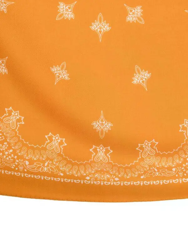 Destin Judy Paisley-print Scarf - Orange