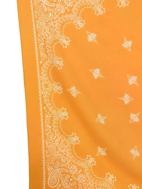Destin Judy Paisley-print Scarf - Orange
