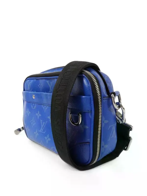 LOUIS VUITTON Monogram Alpha Shoulder Bag - Blue