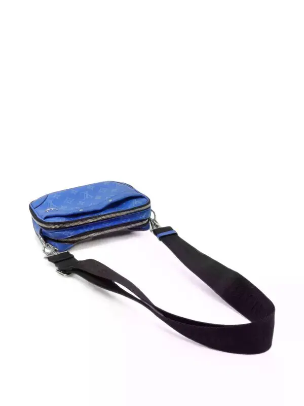 LOUIS VUITTON Monogram Alpha Shoulder Bag - Blue