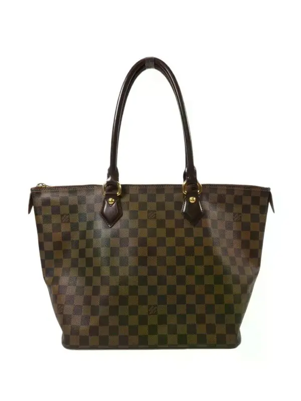LOUIS VUITTON Mm Damier Saleya Tote Bag