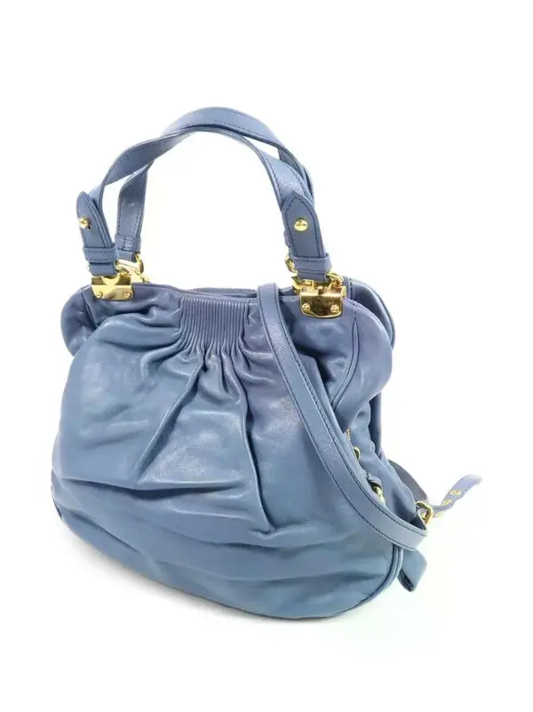 Miu Miu Leather Tote Bag